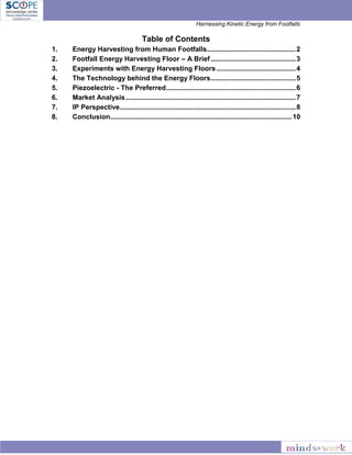 Footfall energy harvesting floor | PDF