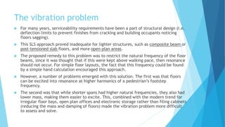 Footfall vibration analysis | PPTX