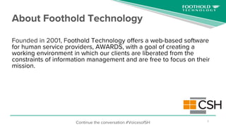 Medicaid: What You Need to Know (CSH and Foothold) | PPT