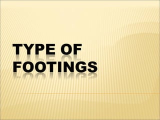 FOOTING (STRUCTURE) | PPT