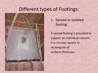Footing design 10.01.03.054