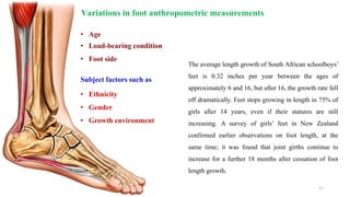 Human Foot Measurement-Foot Measurement.pptx | Death, Injury, or ...