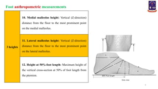 Human Foot Measurement-Foot Measurement.pptx | Death, Injury, or ...