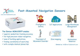 Foot-mounted Navigation Sensors | PPT