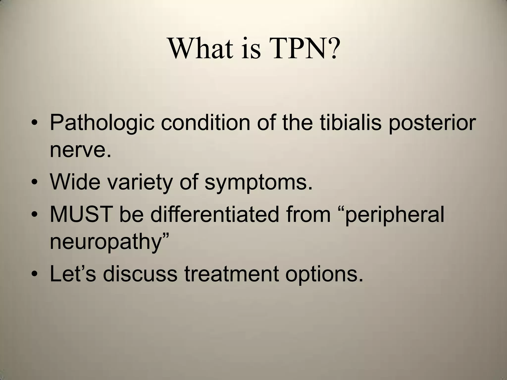 Peripheral Nerve Compression - Neuropathy | PPT