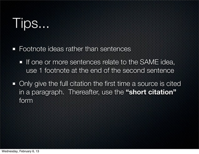 Footnoting 101 1213 | PDF