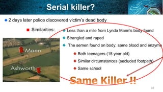 footpath murders : Case study about first case to use DNA report.pptx