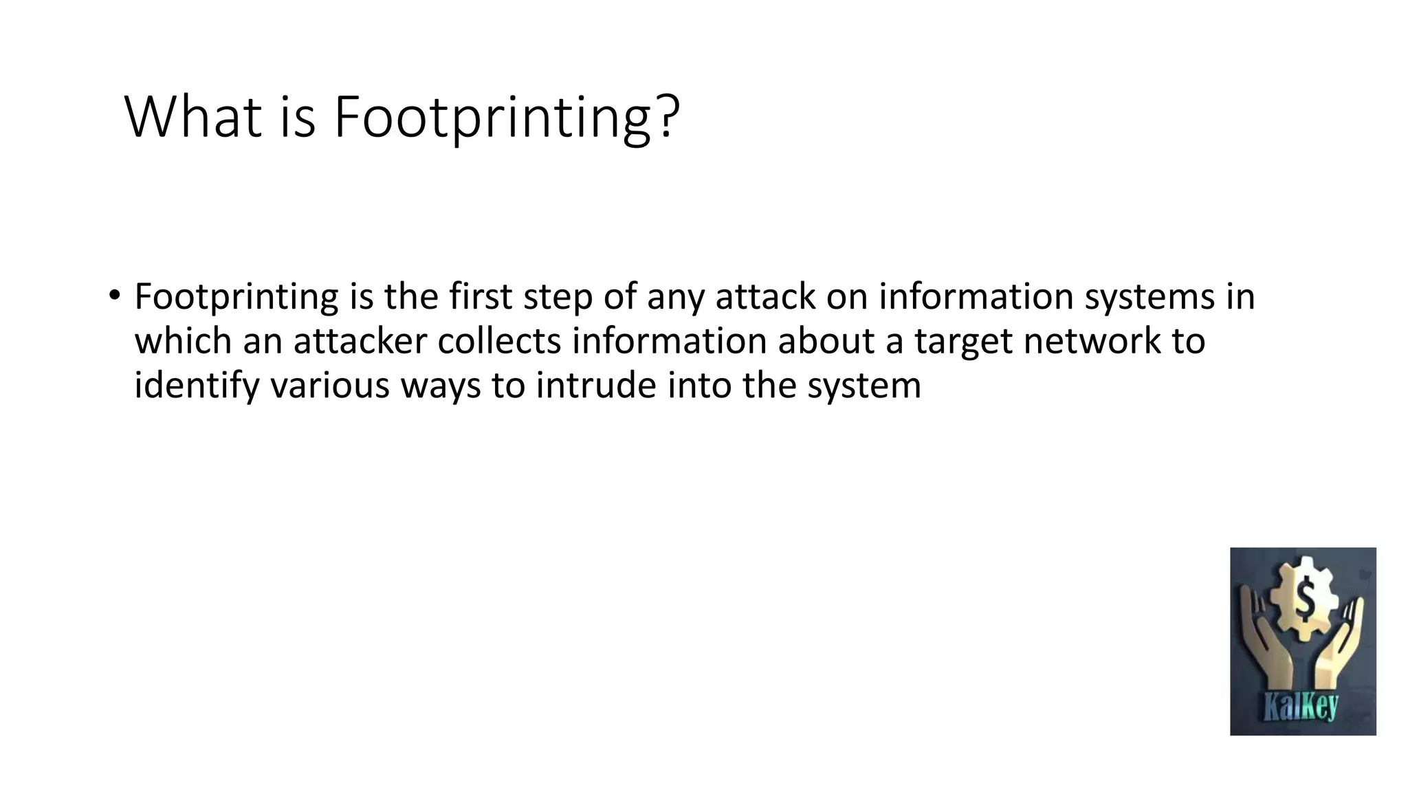 Footprint basics | PPTX