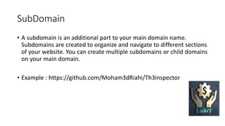 Footprint basics | PPTX