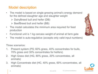 Dynamic LCA model for estimating environmental effects of Finnish beef ...