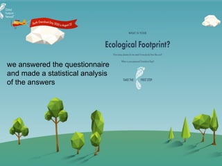 School ecological Footprint | PDF