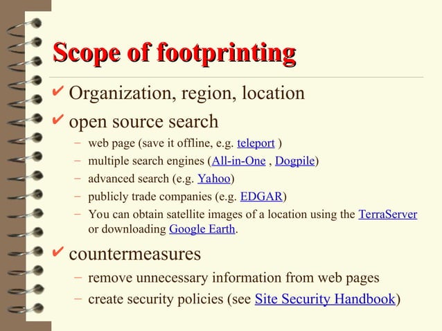 cyber forensics Footprinting and Scanning.ppt