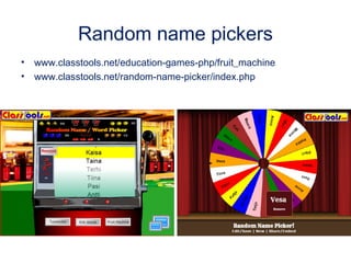 Random Name Picker Fruit Machine
