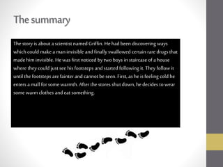 Footprints without feet | PPTX