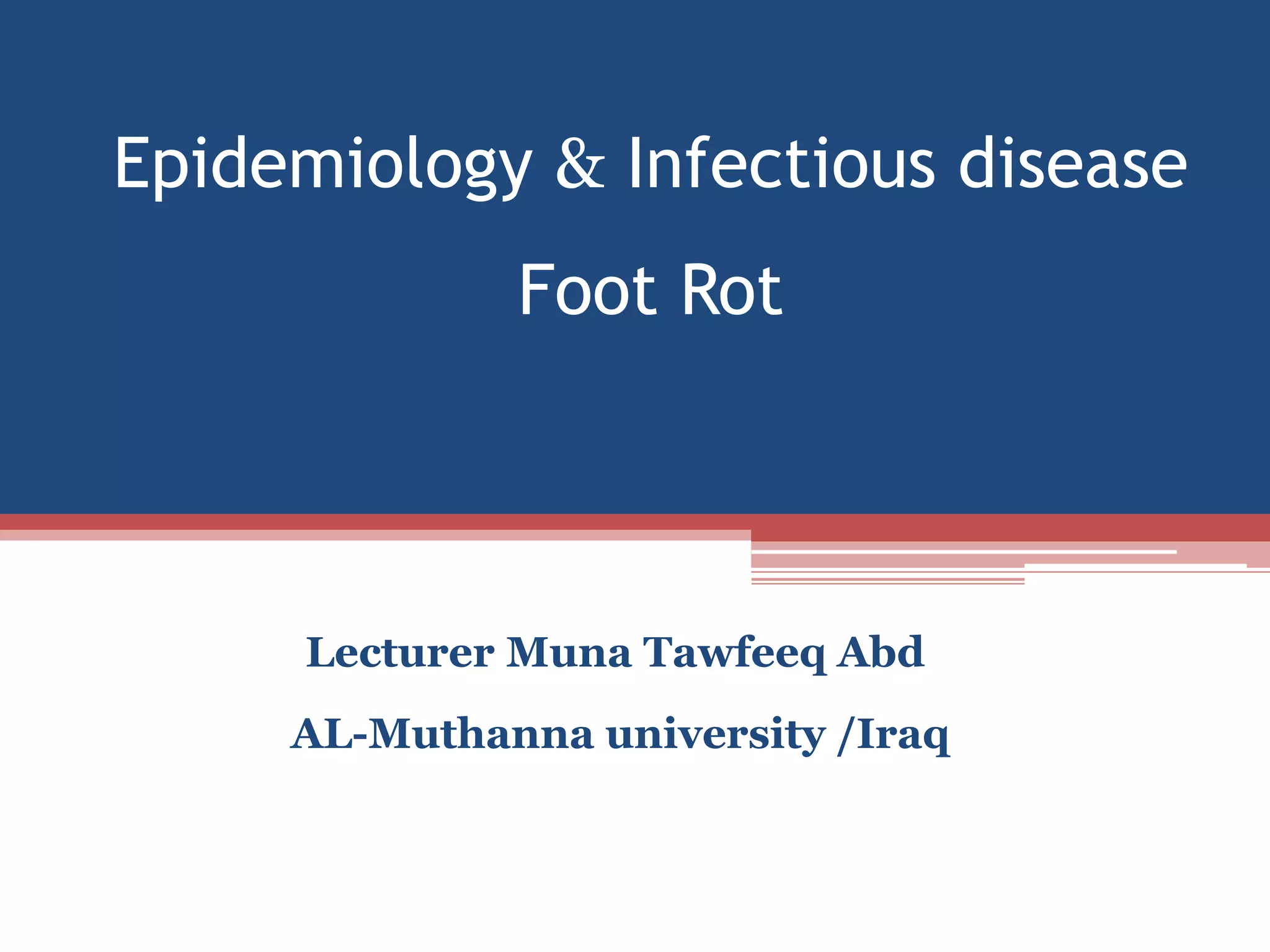 Footrot | PPTX