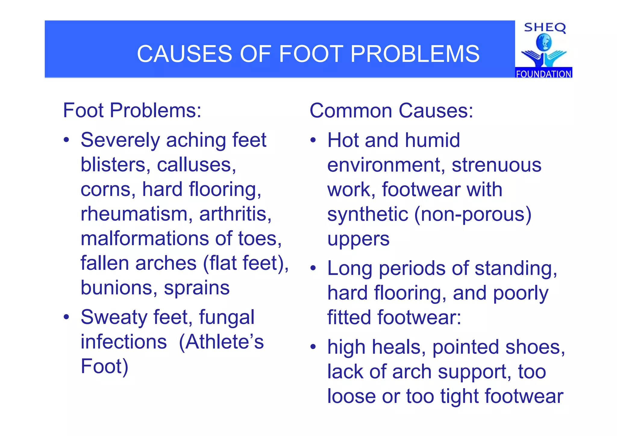 Foot Safety | PDF