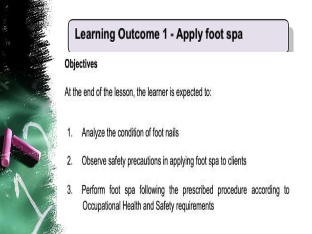 FOOT SPA.ppt | Foot Health | Diseases and Conditions