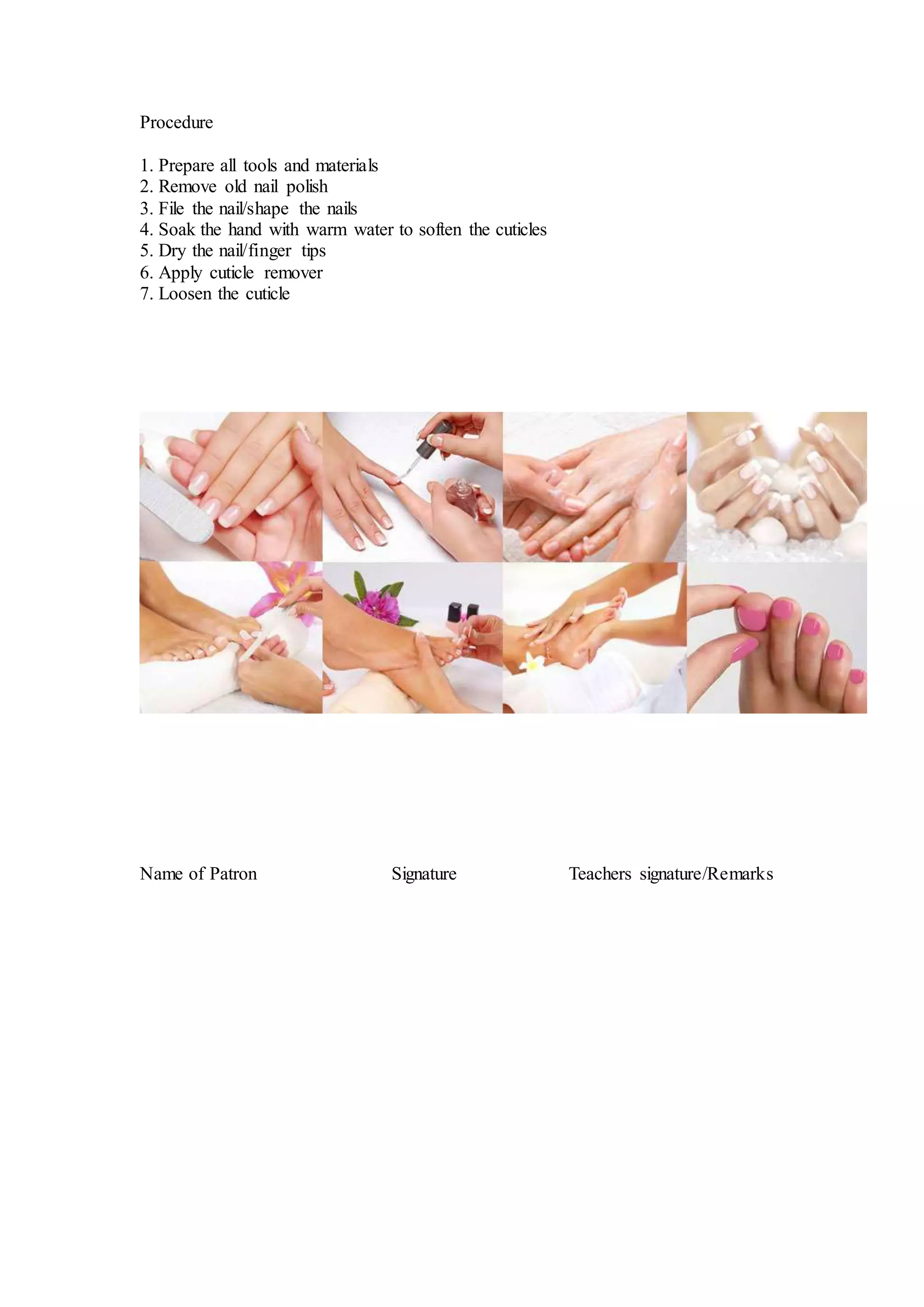 Foot spa tools | DOC