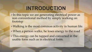 FOOT – STEP power generation.pptx