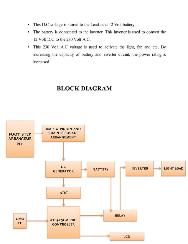 Foot step power generating system | PDF