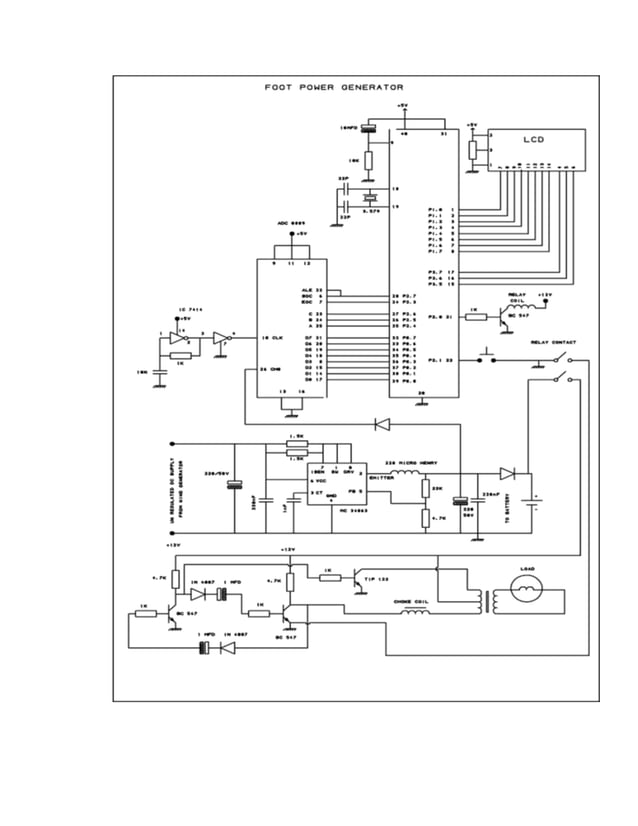 Foot step power generating system | PDF