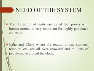 Foot step power generation.ppt