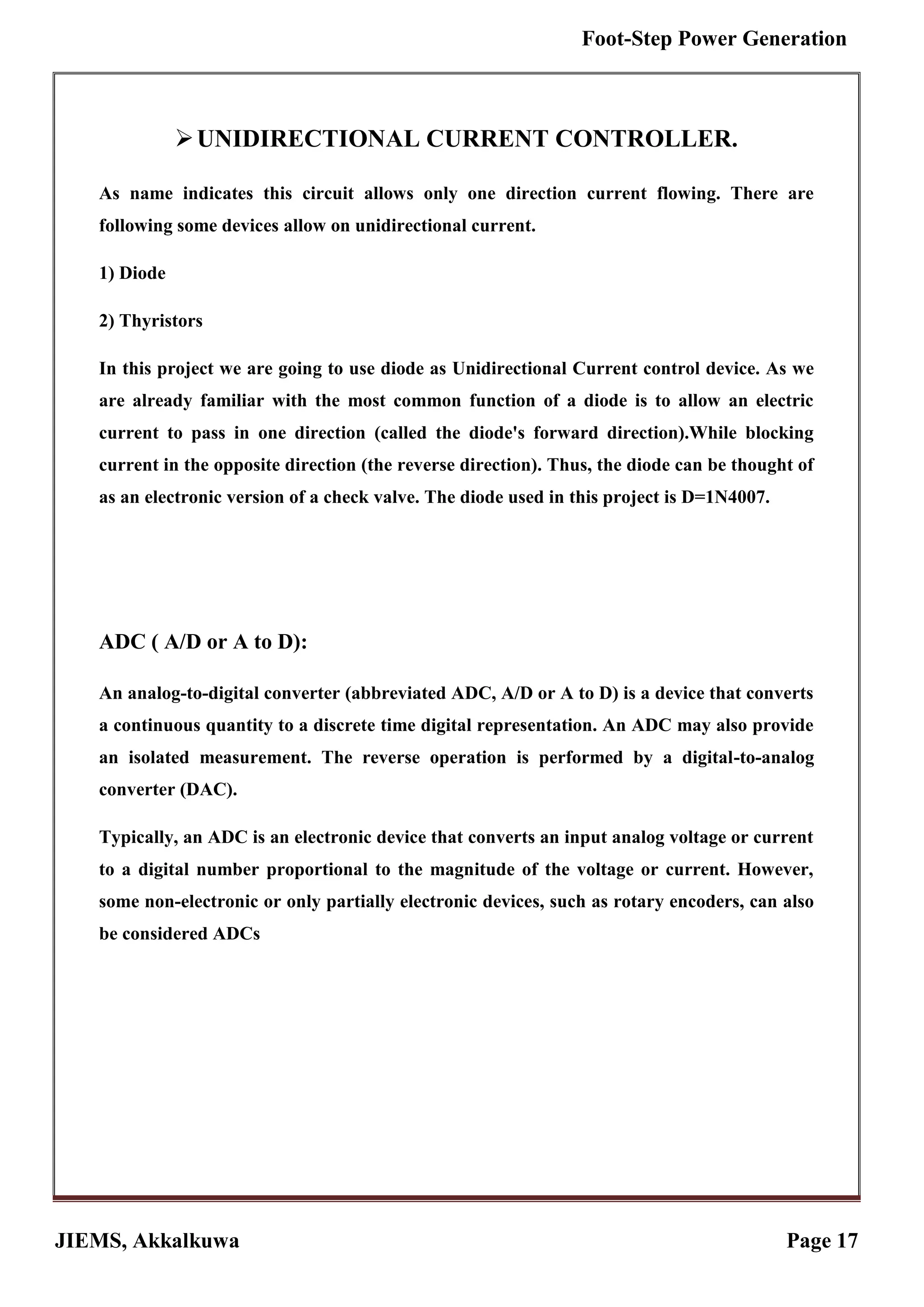 Foot step power generation(REPORT) ..pdf