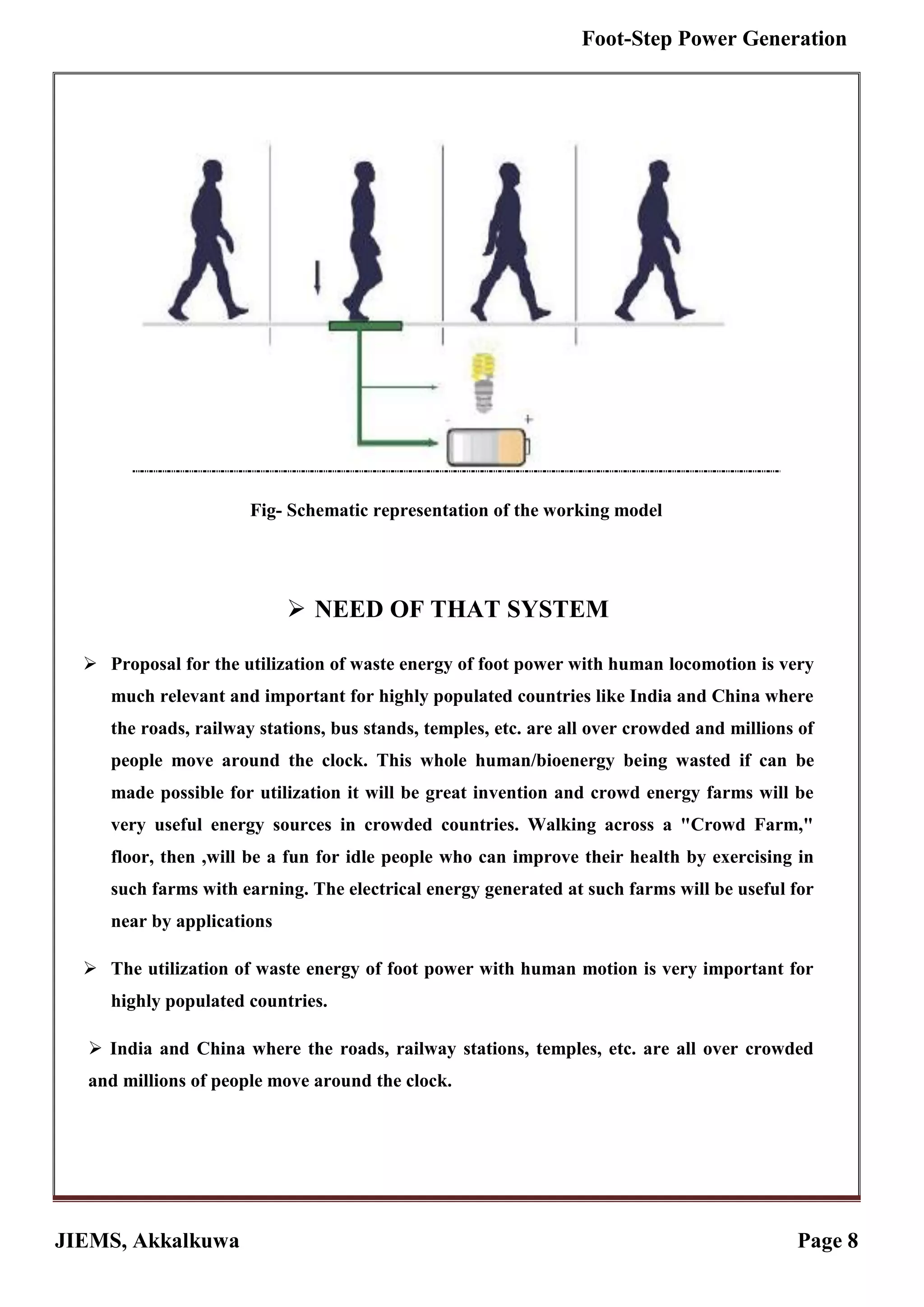 Foot step power generation(REPORT) ..pdf