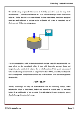 Foot step power generation(REPORT) ..pdf