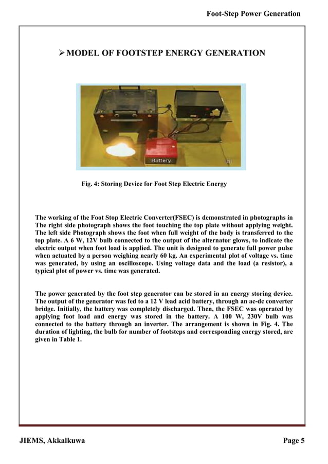 Foot step power generation(REPORT) ..pdf