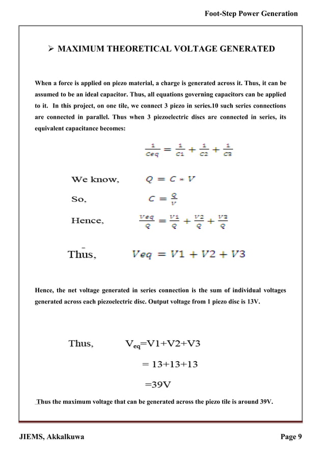 Foot step power generation(REPORT) ..pdf