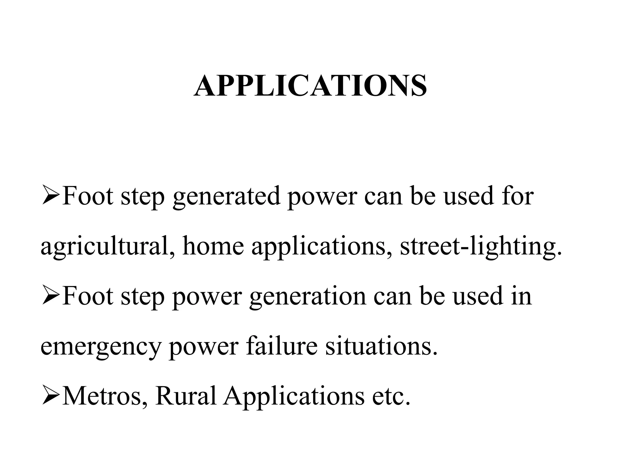 foot step power generation of generatwe electricity.pptx