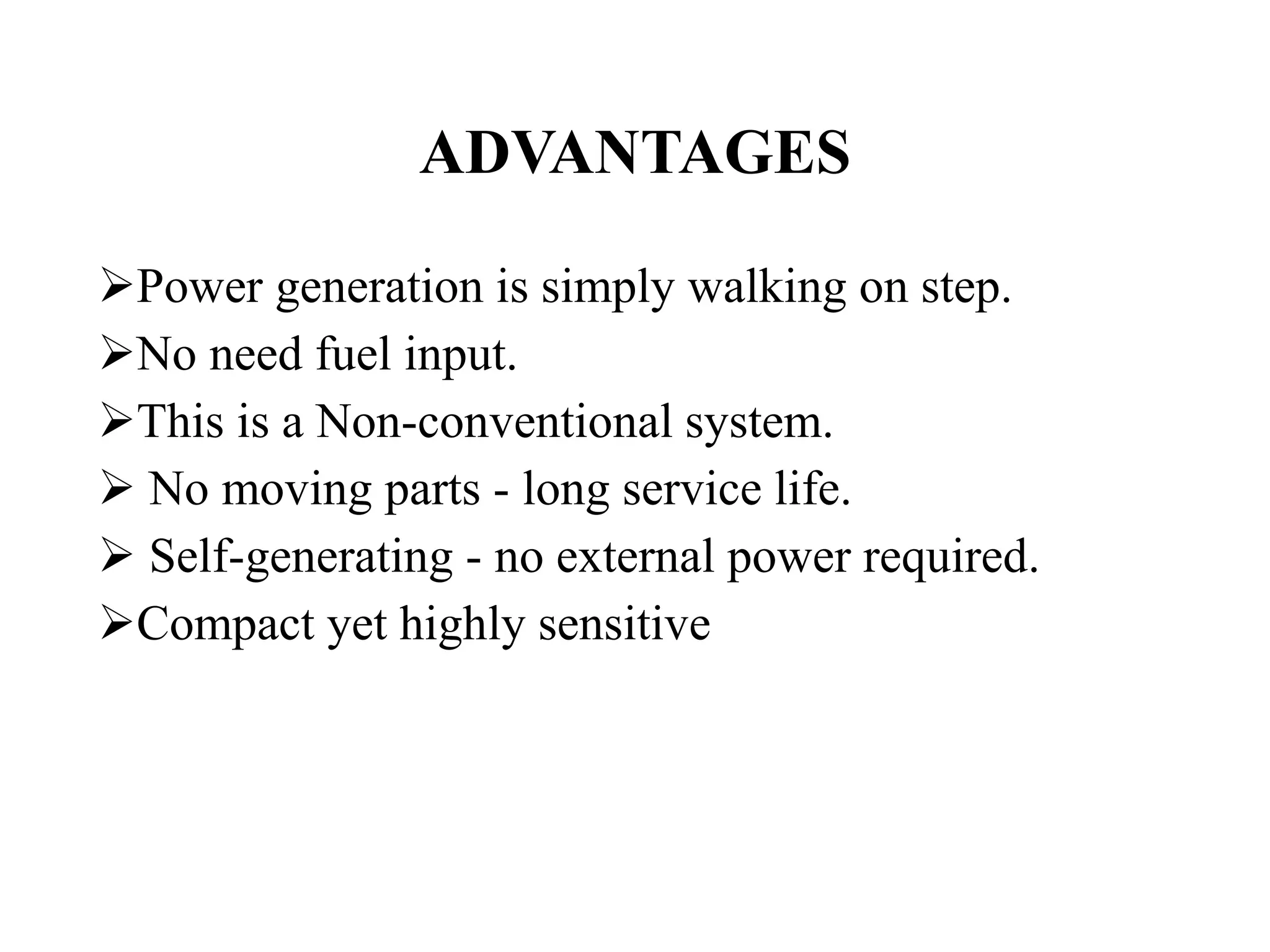 foot step power generation of generatwe electricity.pptx