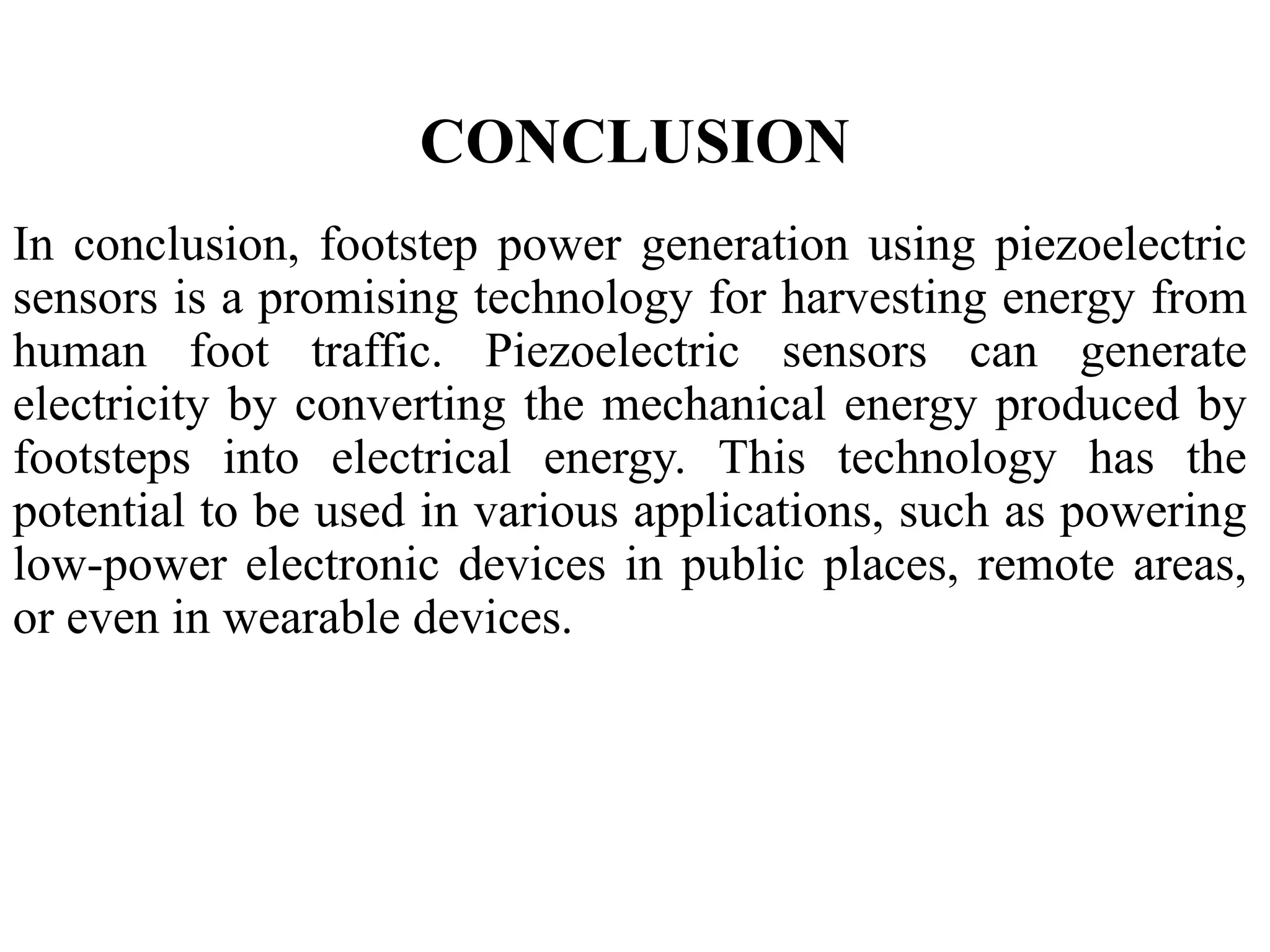 foot step power generation of generatwe electricity.pptx