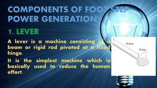 Footstep power generation system | PPTX
