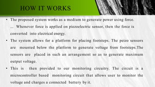 Footsteppowergenerationsystem | PDF