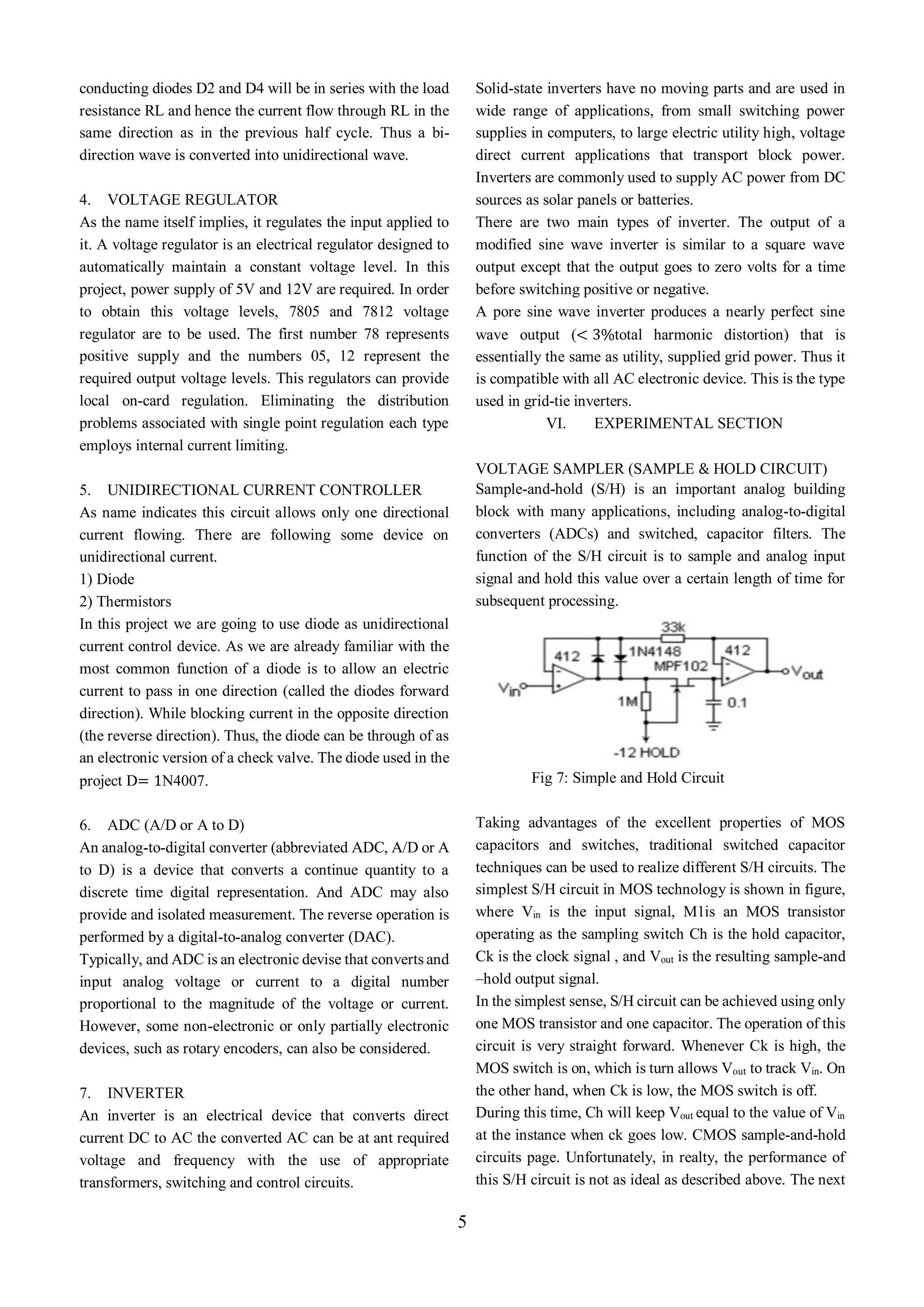 Footstep power generation using piezoelectric sensor (autosaved) | PDF