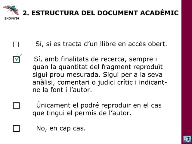 Pautes per elaborar estructurar i redactar un TFG/TFM | PPT
