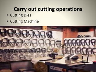 Cutter (Footwear) - Footwear Industry | PPTX