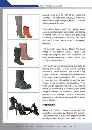 Footwear in Turkey (2010) | PDF