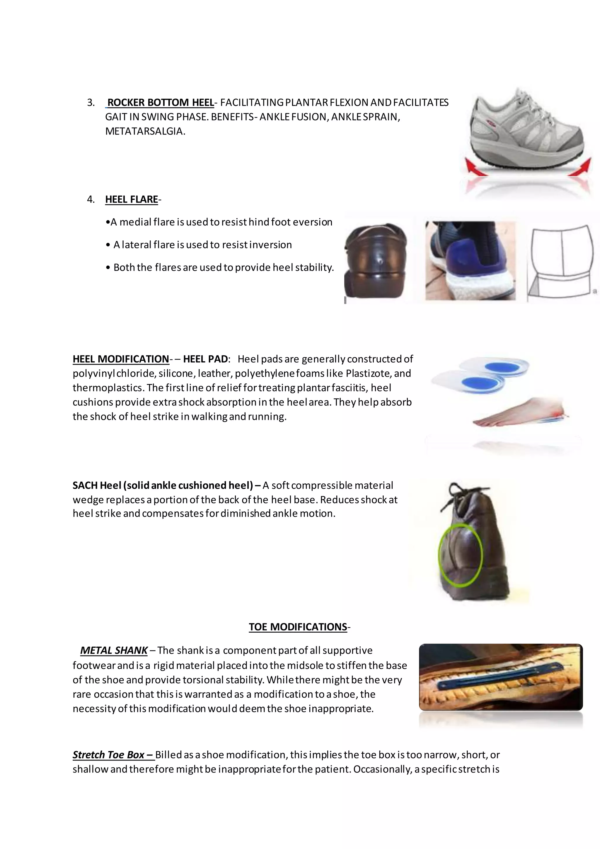 Footwear modification | DOCX