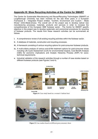 Footwear recycling position paper | PDF