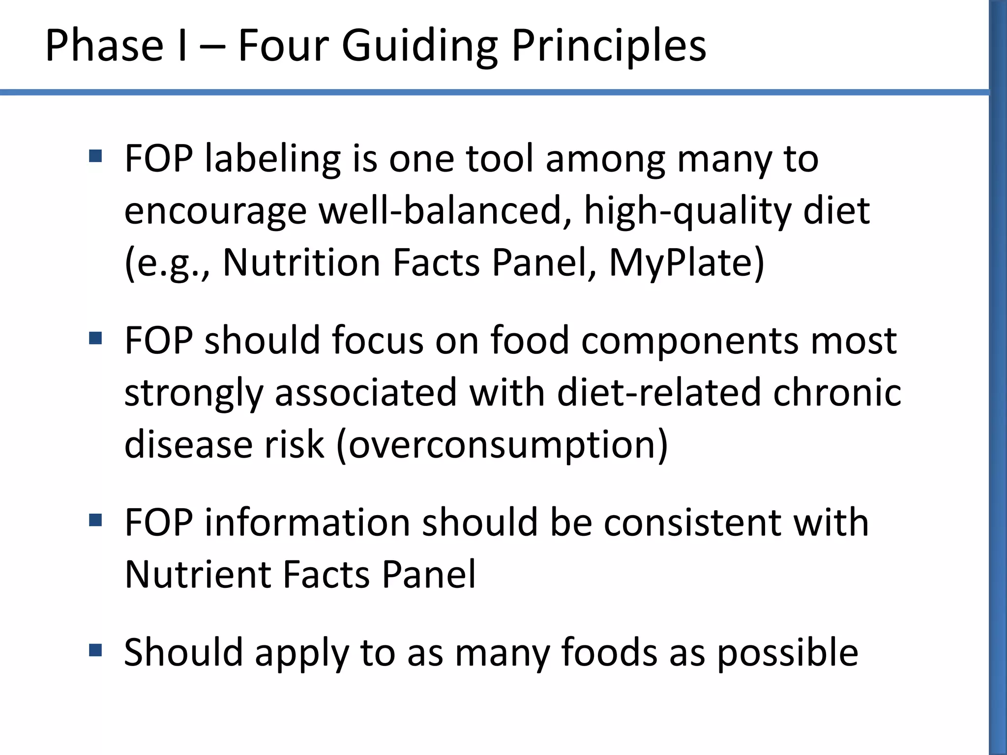 FOP Nutrition Rating Systems and Symbols_2013 | PDF