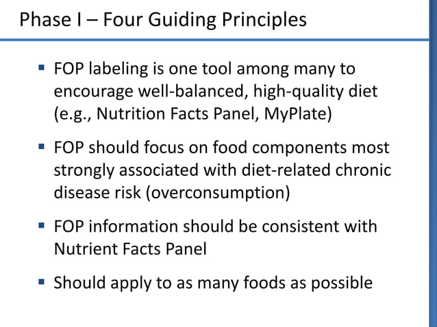 FOP Nutrition Rating Systems and Symbols_2013 | PPT