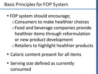 FOP Nutrition Rating Systems and Symbols_2013 | PDF | Healthy Cooking ...