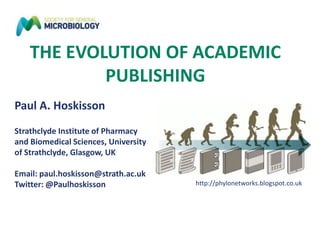 Future of Publishing - a session on innovations in academic journal ...