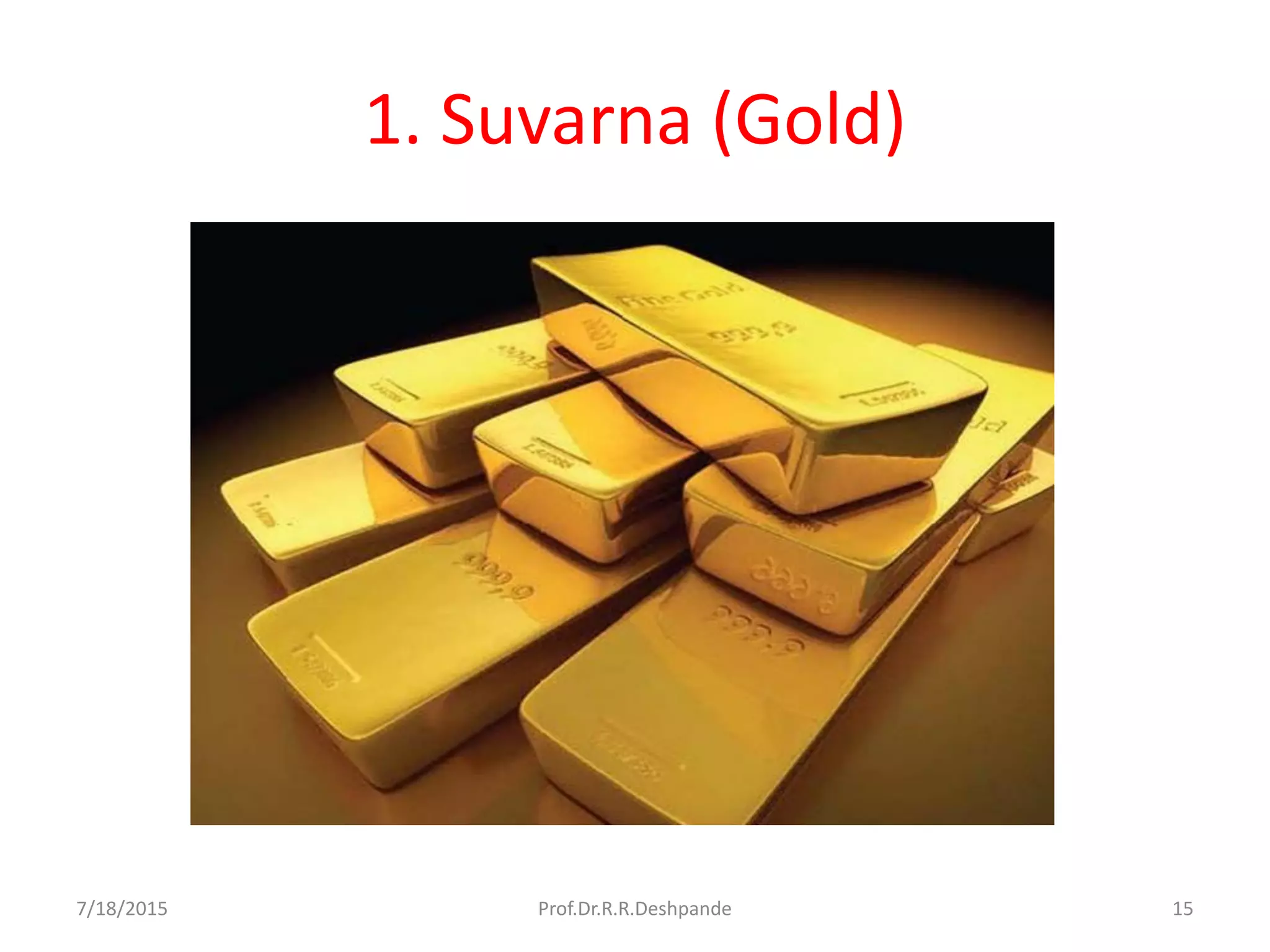 Rasashastra ppt – part 2 - By Prof.Dr.R.R.deshpande | PDF