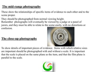 Forensic photography | PPTX