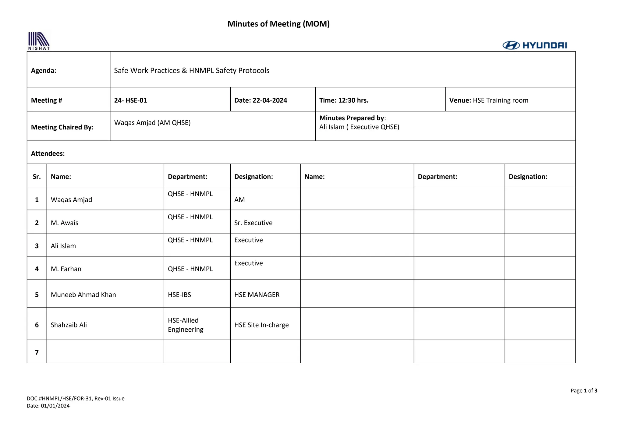 FOR-31 Minutes of Meeting - 24- HSE -01.pdf