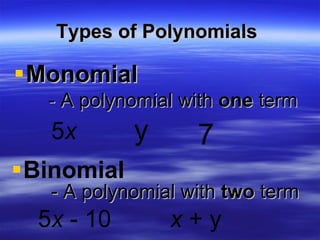 polynomial | PPT